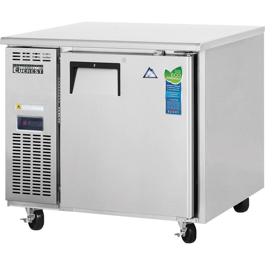 Everest ETF1 Undercounter/Worktop Freezer 35-5/8"W 9.0 Cu. Ft. (1) Sol